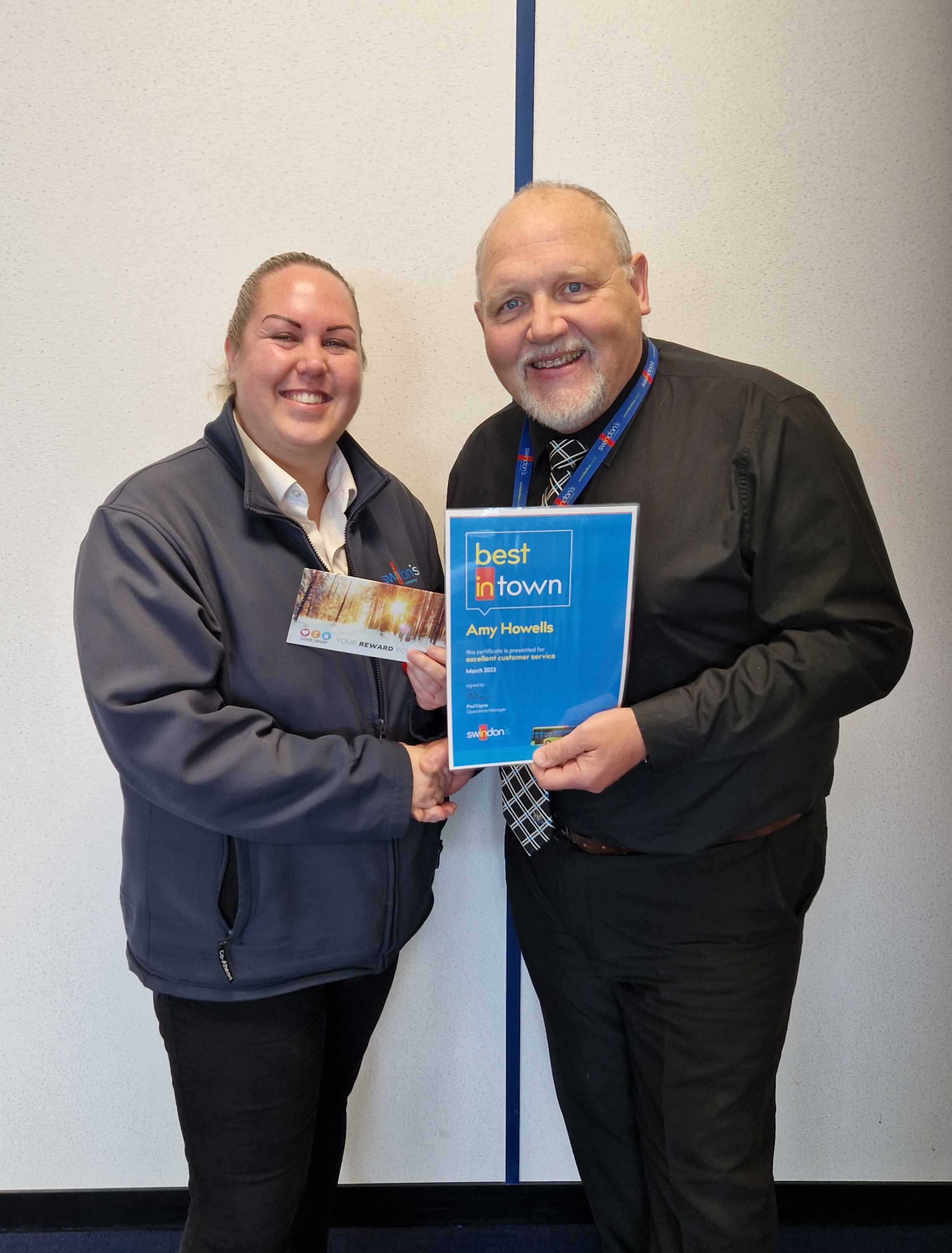 Best in Town winners 2023 - Swindon's Bus Company